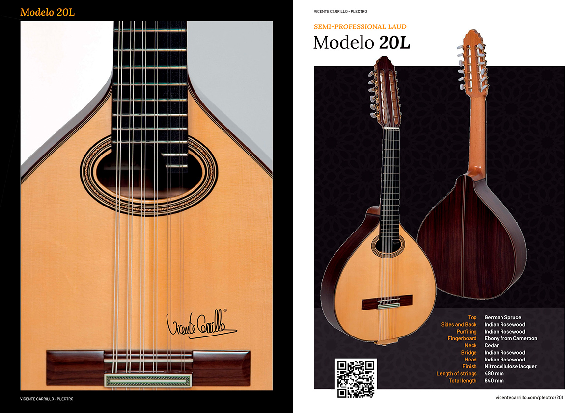 Laúd 20-L - Vicente Carrillo | Luthier