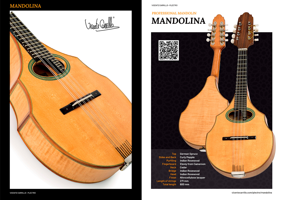 Mandolina - Vicente Carrillo | Luthier